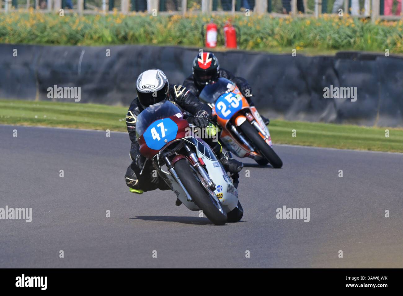 Daniel Pritchard, Yamaha TZ350G, Hailwood Trophy featuring the Sheene ...