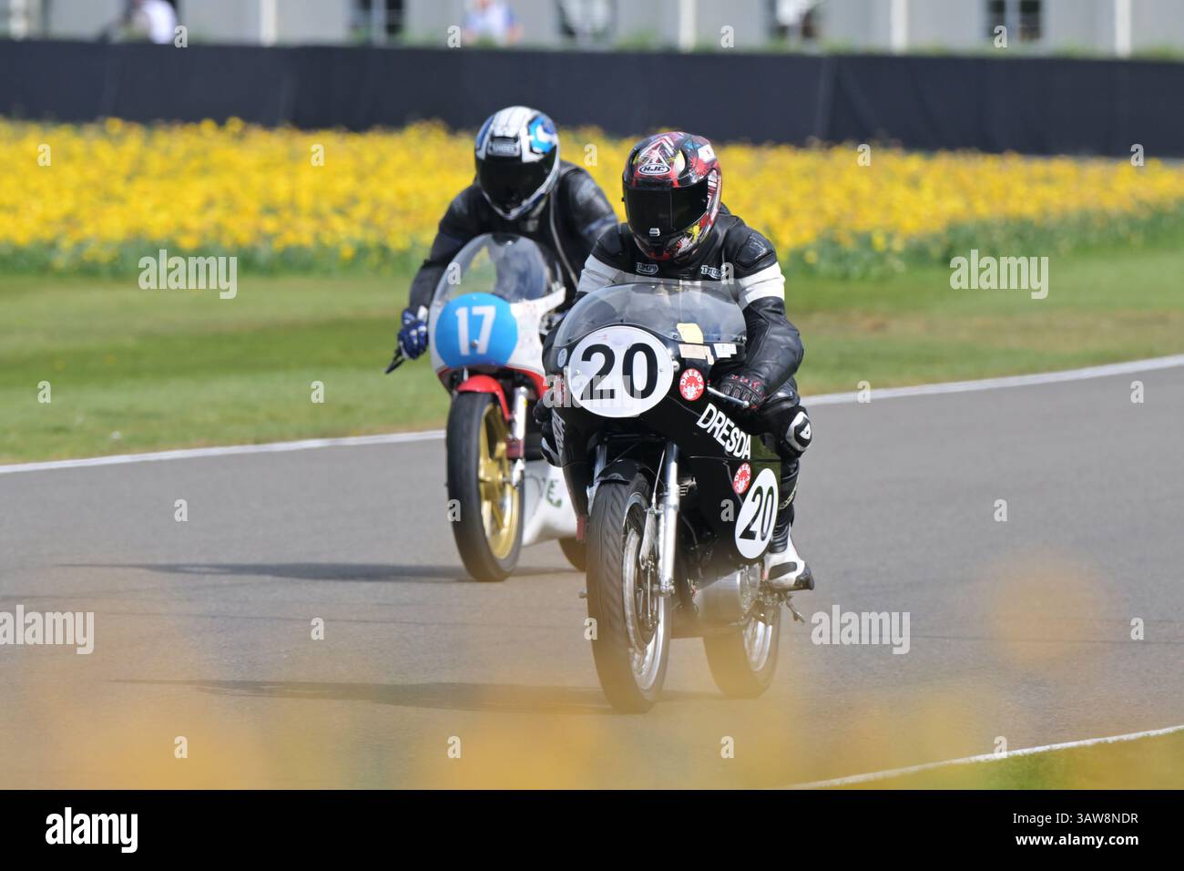 Alex Williams, Dresda-Triumph, Hailwood Trophy featuring the Sheene Trophy, two 7 lap races over ...