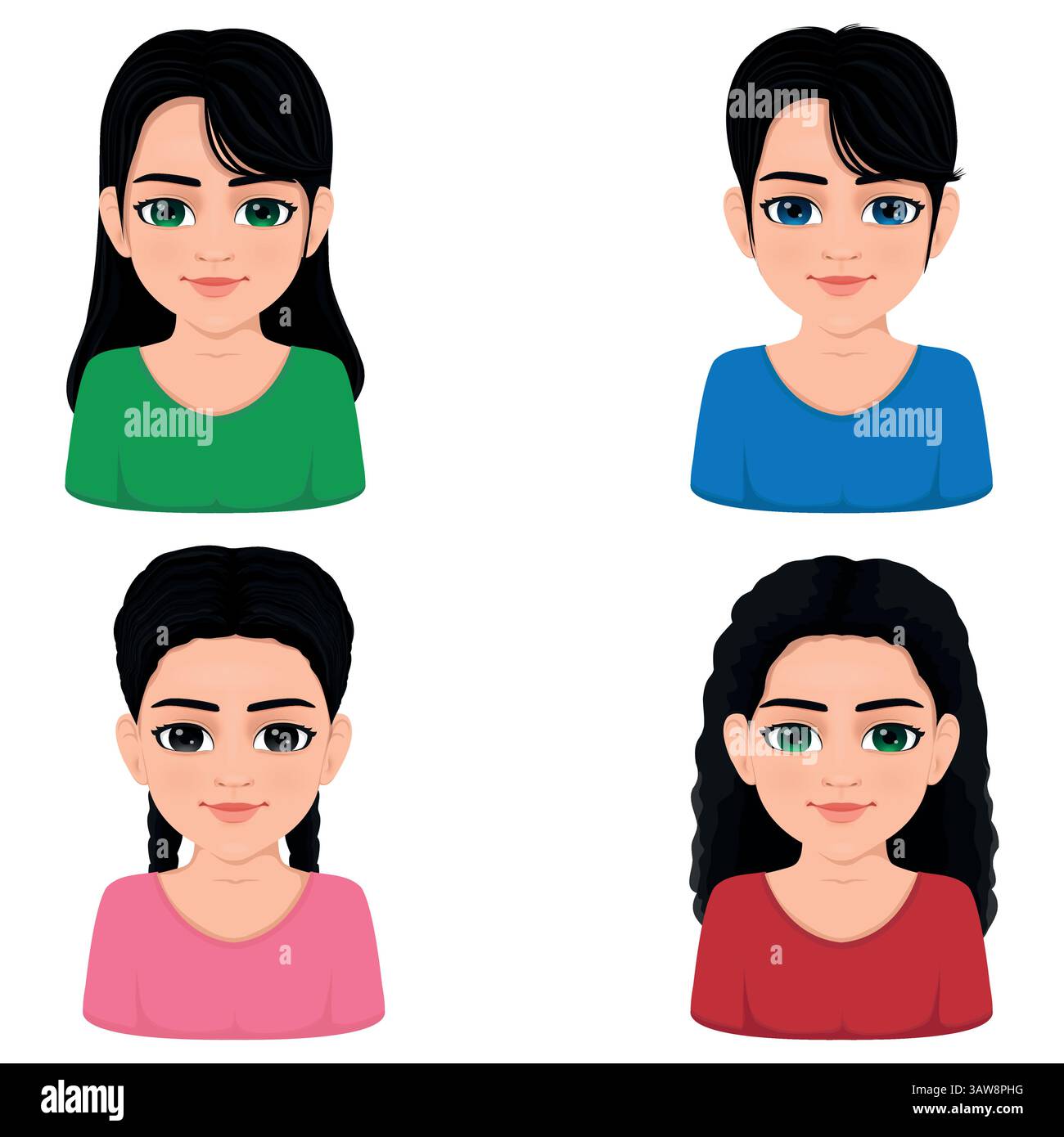 Same girl hi-res stock photography and images - Alamy