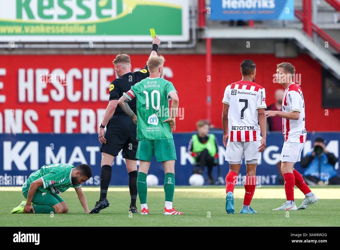 Oss, Netherlands. 19th Apr, 2025. OSS, 19-04-2025, Frans Heesen Stadium, season 2024/2025 Dutch ...