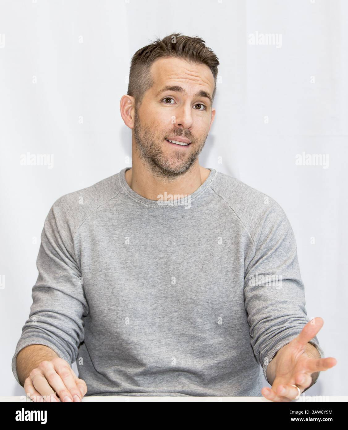 February 8, 2016 - Hollywood, California, U.S. - RYAN REYNOLDS promotes ...