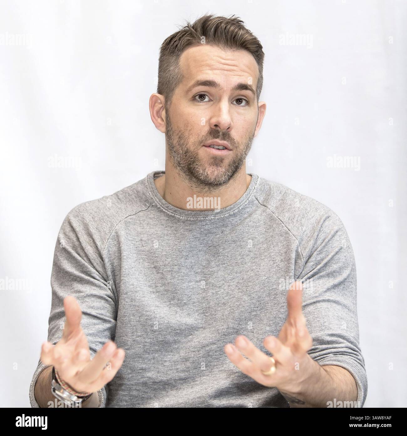 February 8, 2016 - Hollywood, California, U.S. - RYAN REYNOLDS promotes ...