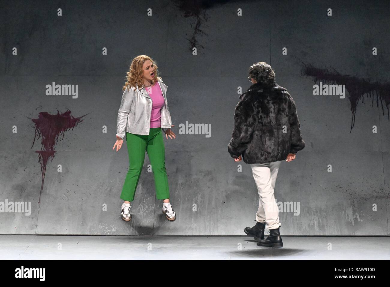 Fotoprobe zur Opernaufführung Chowanschtschina von Modest Mussorgski ...