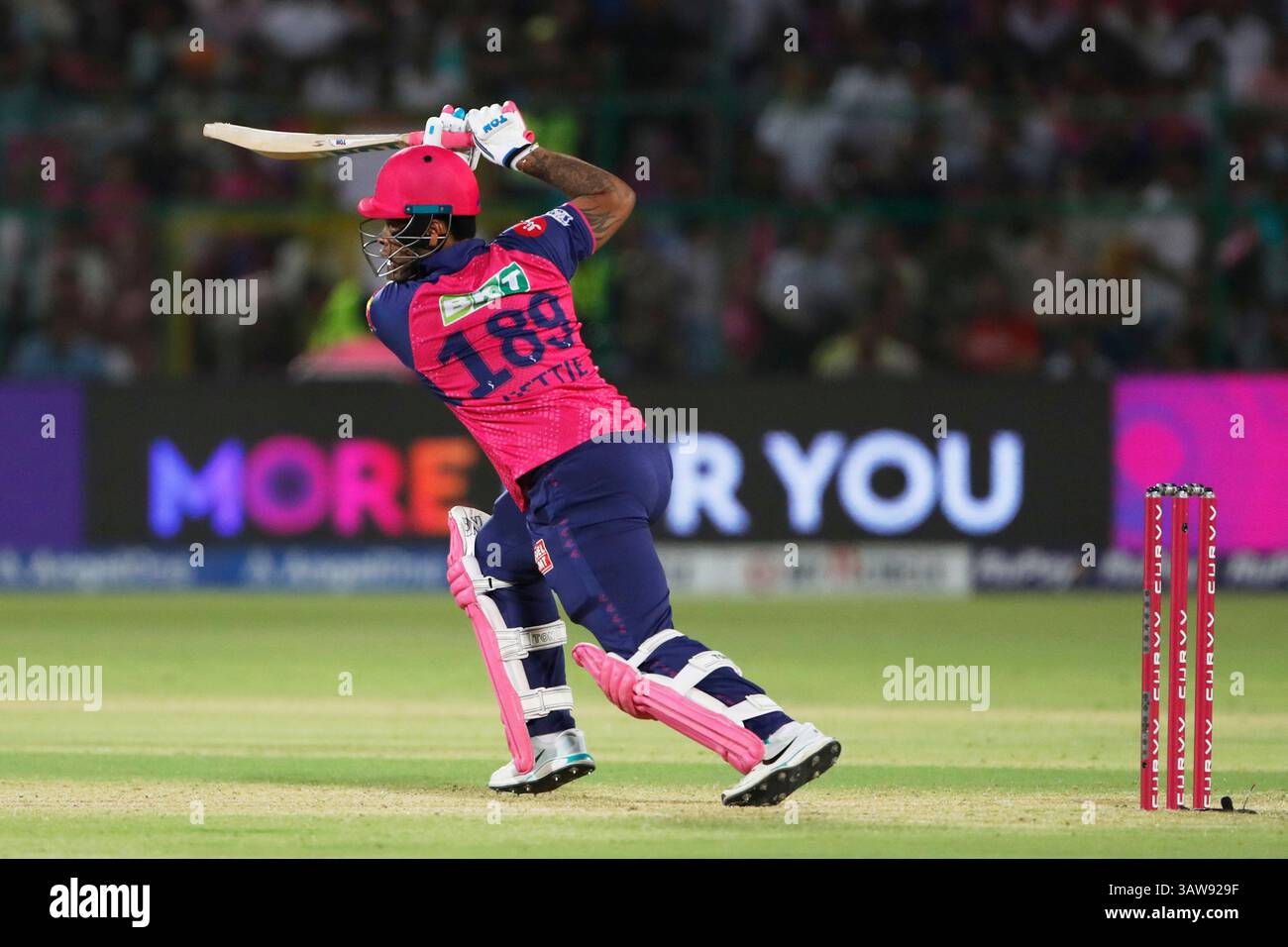 Rajasthan Royals' Shimron Hetmyer bats during the Indian Premier League ...