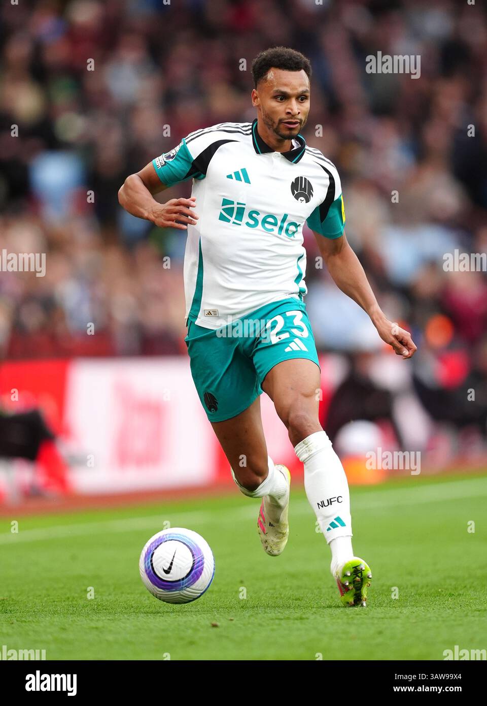 Newcastle United's Jacob Murphy in action during the Premier League ...