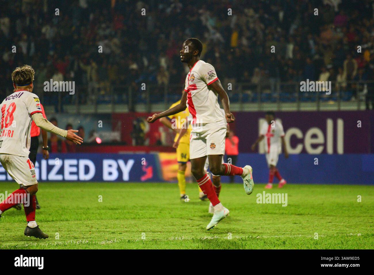 Kathmandu, Bagmati, Nepal. 19th Apr, 2025. PAPA IBOU KEBE of Lalitpur C ...