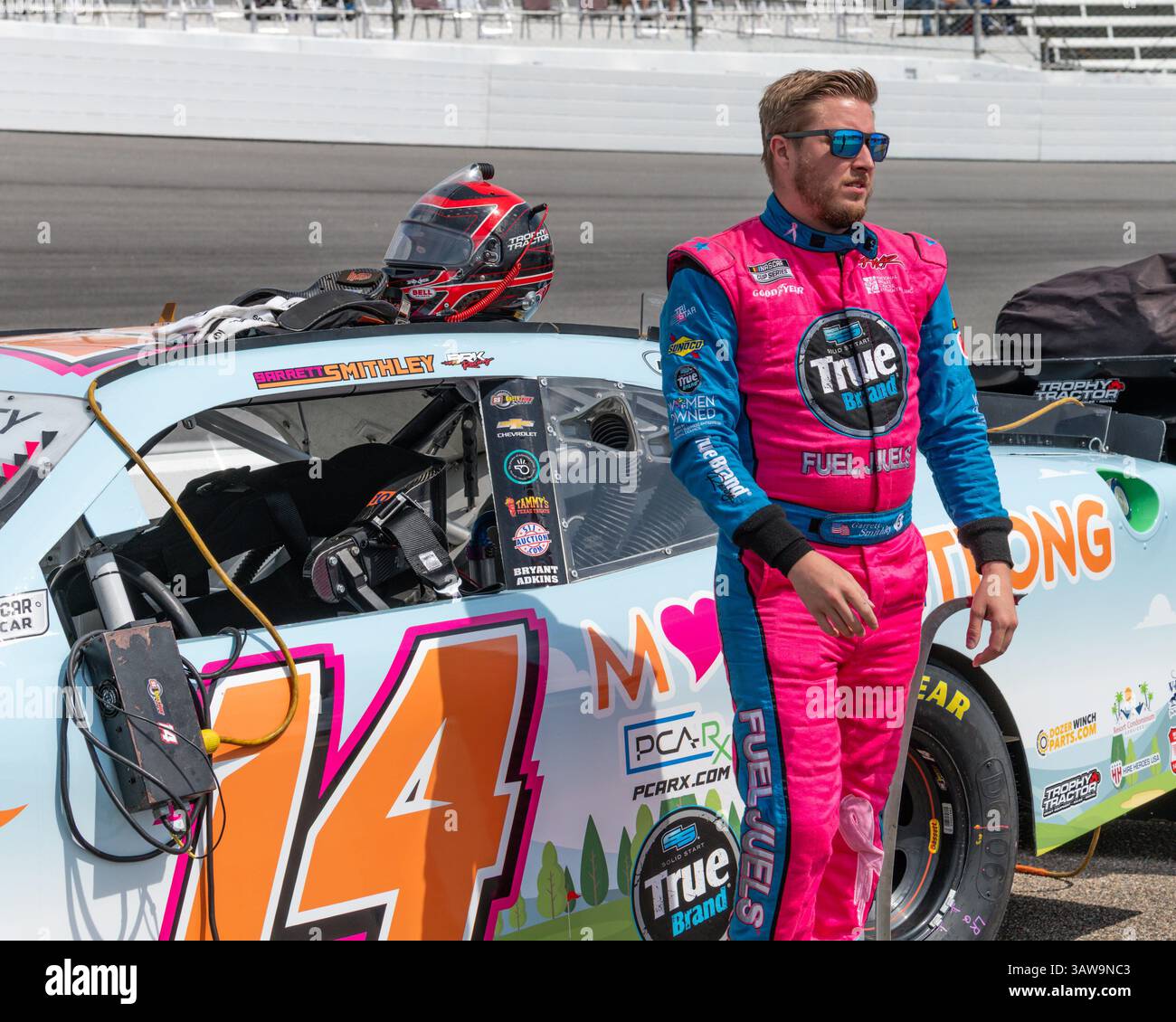 Rockingham, North Carolina, USA. 19th Apr, 2025. NASCAR Xfinity Series ...