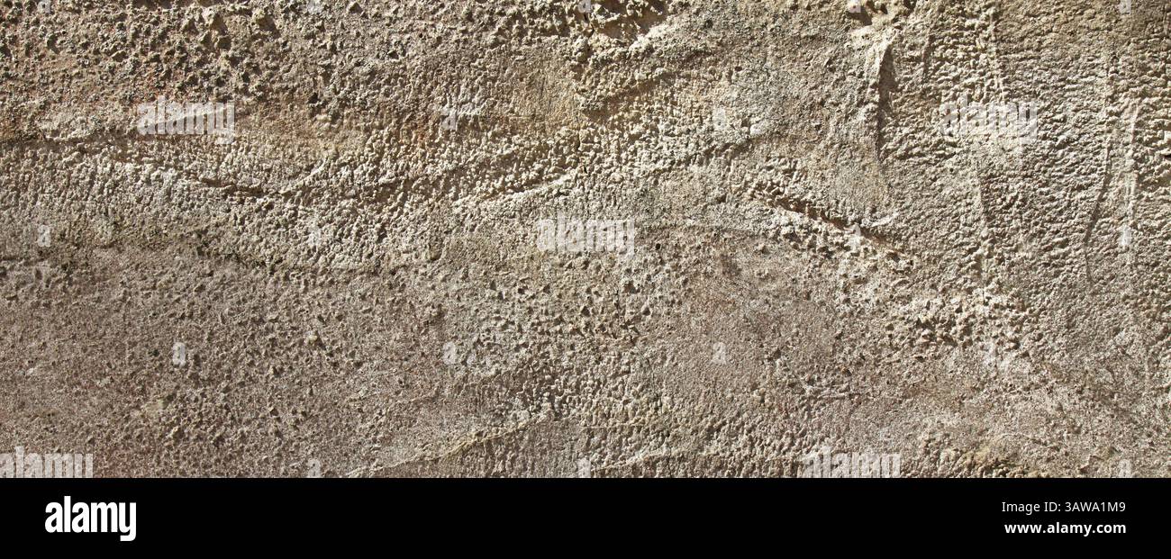 An old grey wall texture, background. Coarse concrete view. Ancient ...