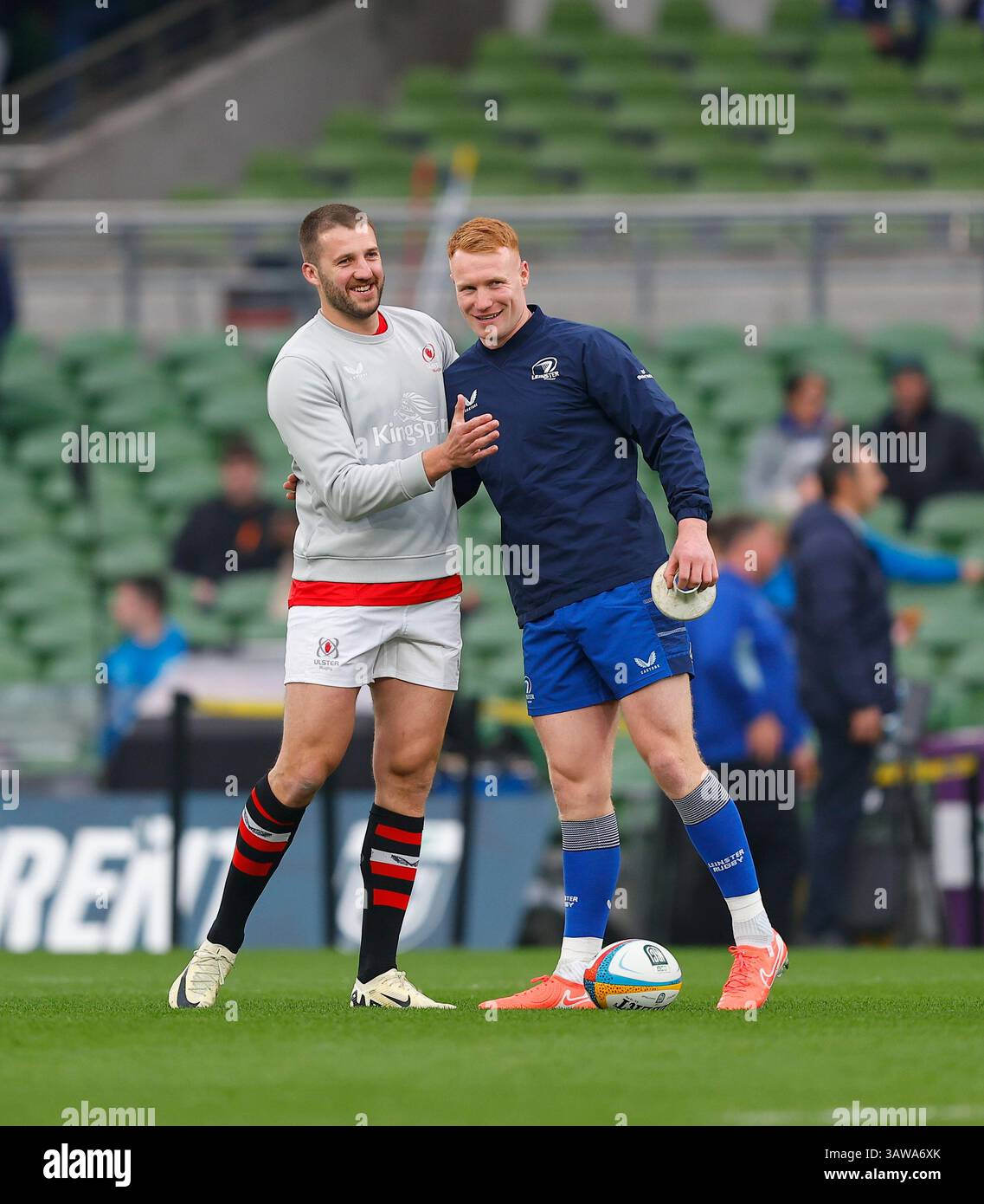 Aviva Stadium, Dublin, Ireland. 19th Apr, 2025. United Rugby ...