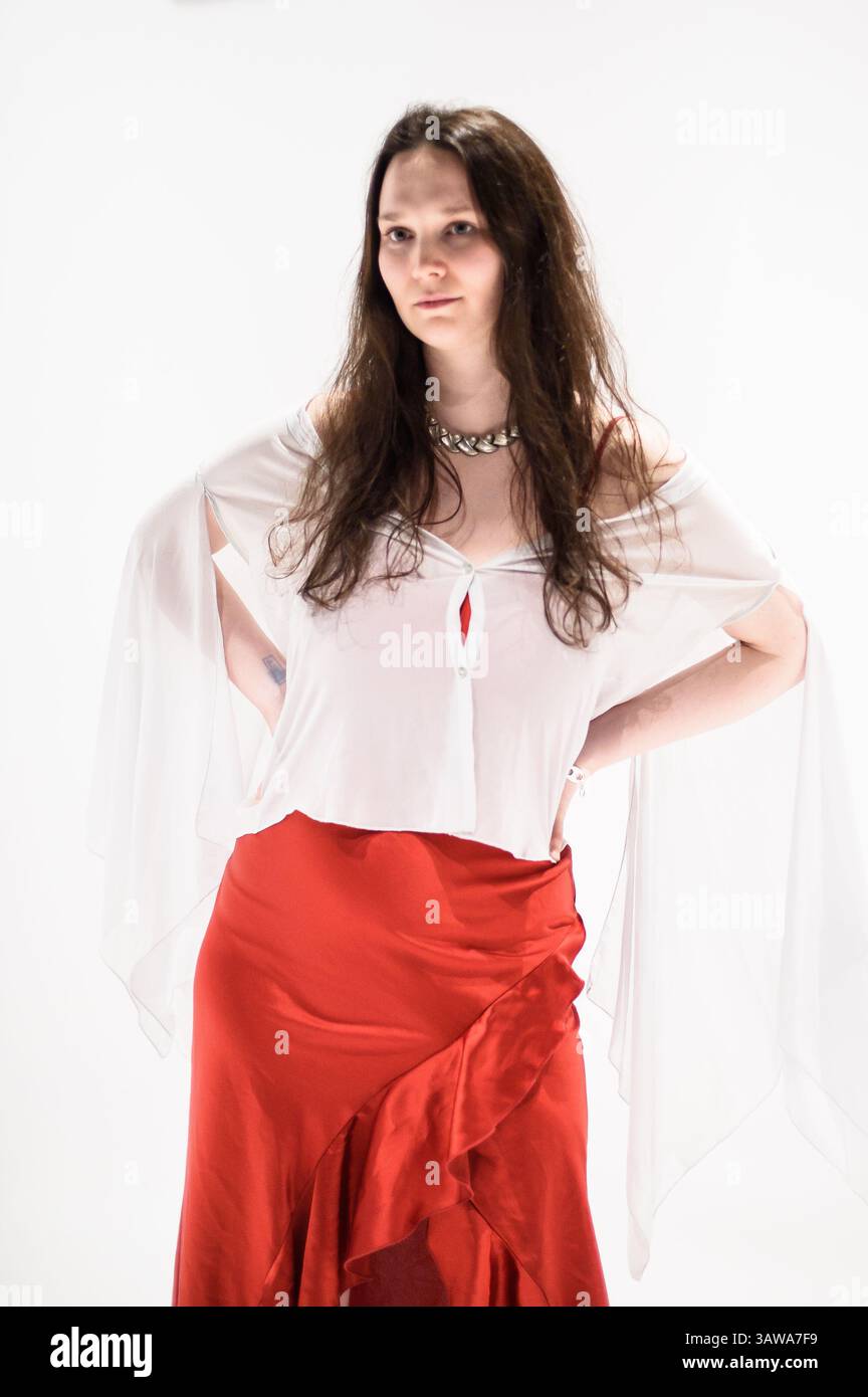 Zoe Me during the promo y evento privado eurovisión 2025 in Oficinas ...