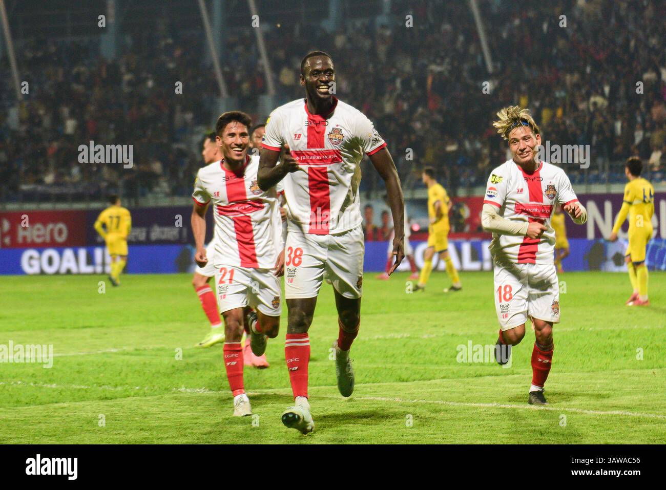 Kathmandu, Bagmati, Nepal. 19th Apr, 2025. PAPA IBOU KEBE of Lalitpur C ...