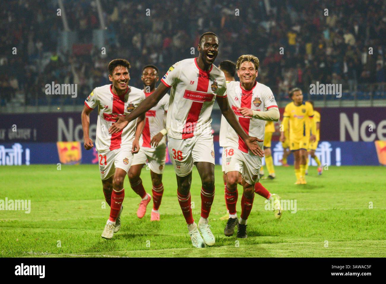 Kathmandu, Bagmati, Nepal. 19th Apr, 2025. PAPA IBOU KEBE of Lalitpur C ...