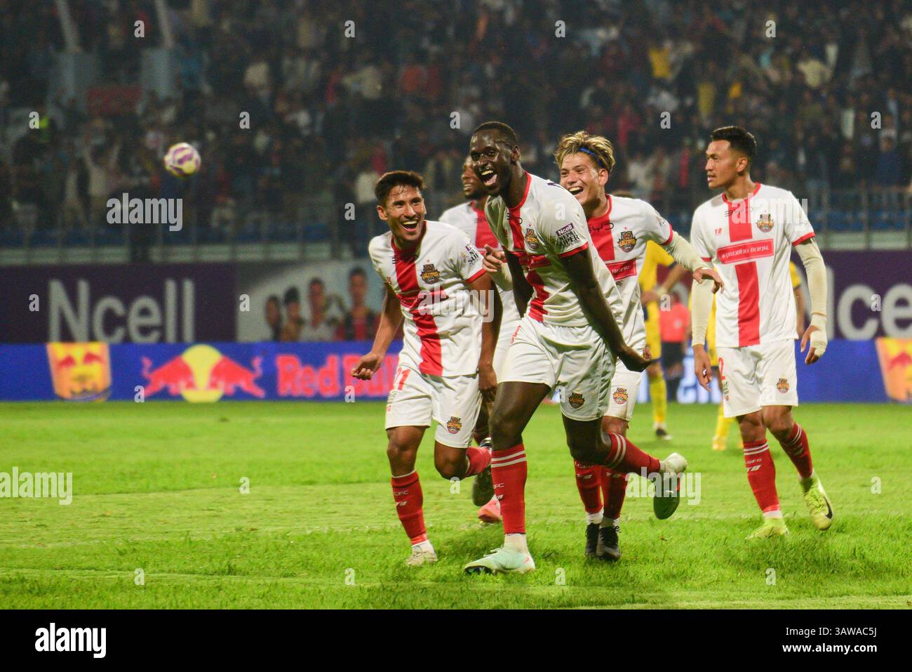 Kathmandu, Bagmati, Nepal. 19th Apr, 2025. PAPA IBOU KEBE of Lalitpur C ...