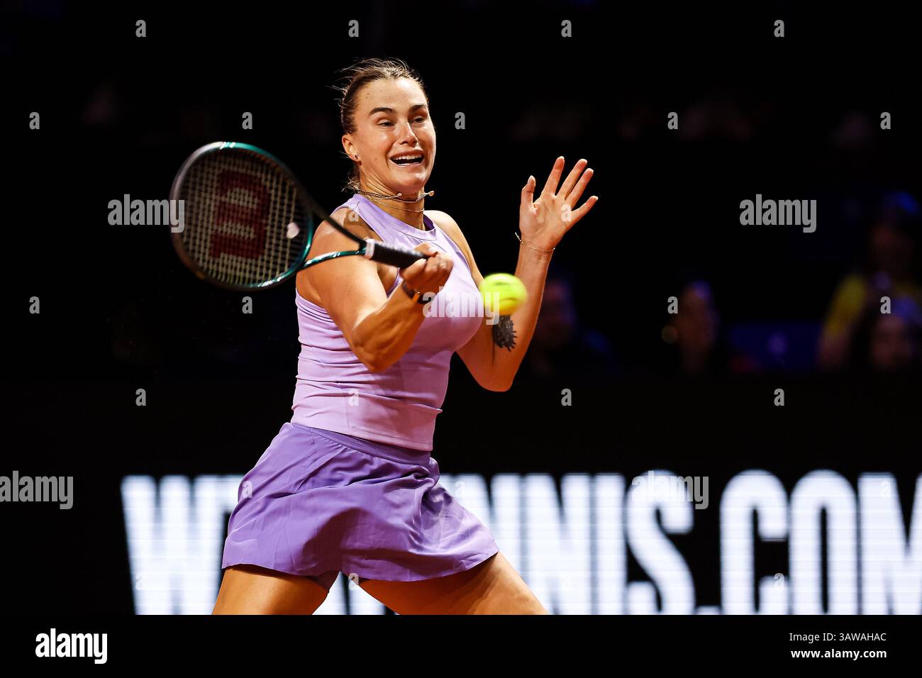 Stuttgart, Deutschland. 19th Apr, 2025. im Bild Aryna Sabalenka Aryna ...