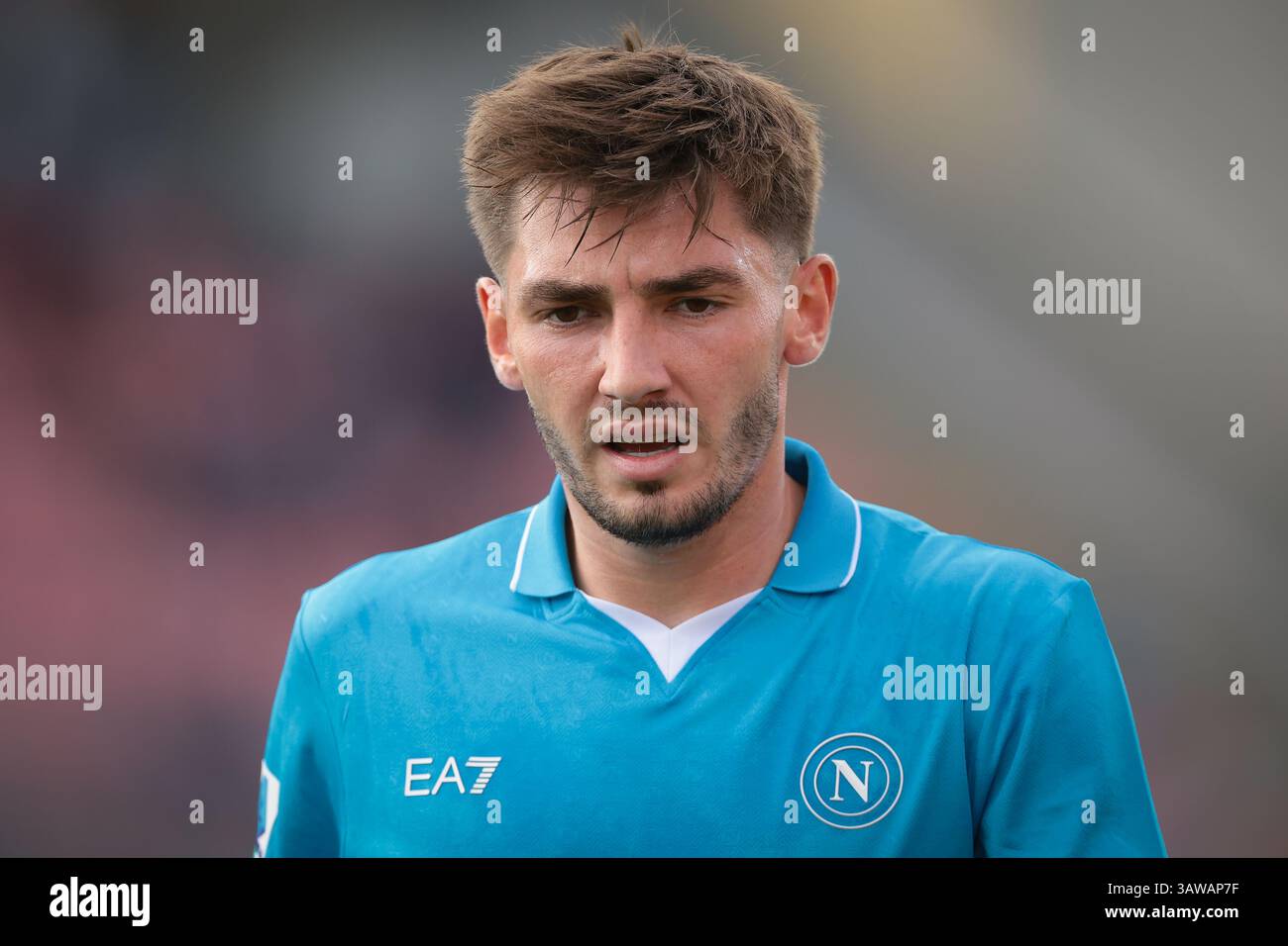 Monza, Italy. 19th Apr, 2025. Billy Gilmour of SSC Napoli during the AC ...