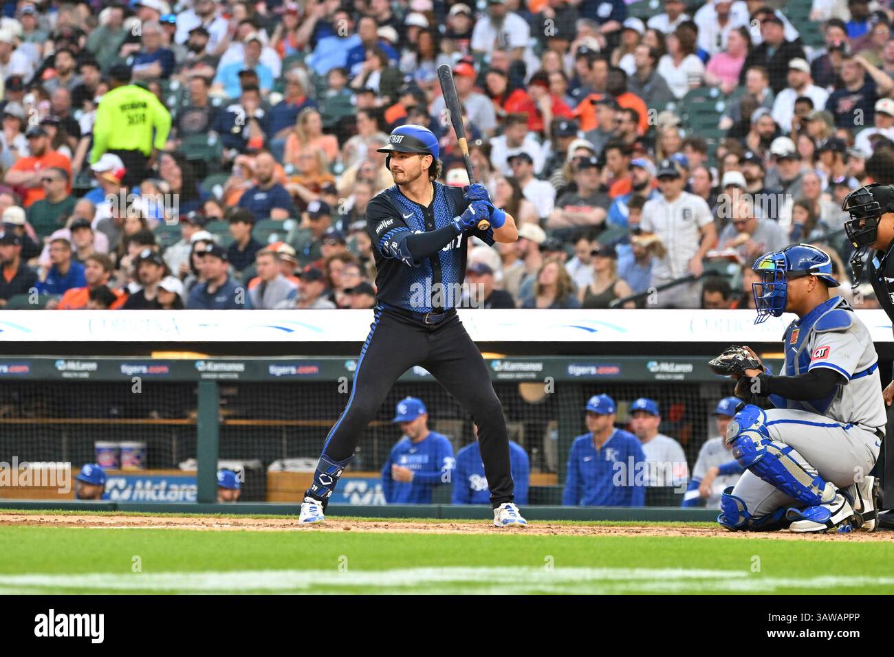 DETROIT, MI - APRIL 18: Detroit Tigers shortstop Zach McKinstry (39 ...