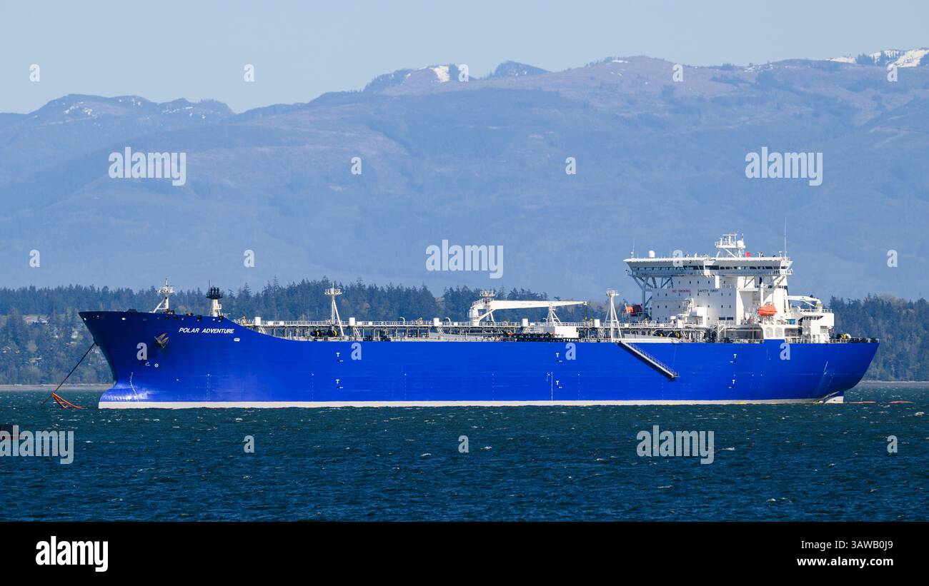 Anacortes, WA, USA - April 16, 2025; ConocoPhilips Endeavour class ...