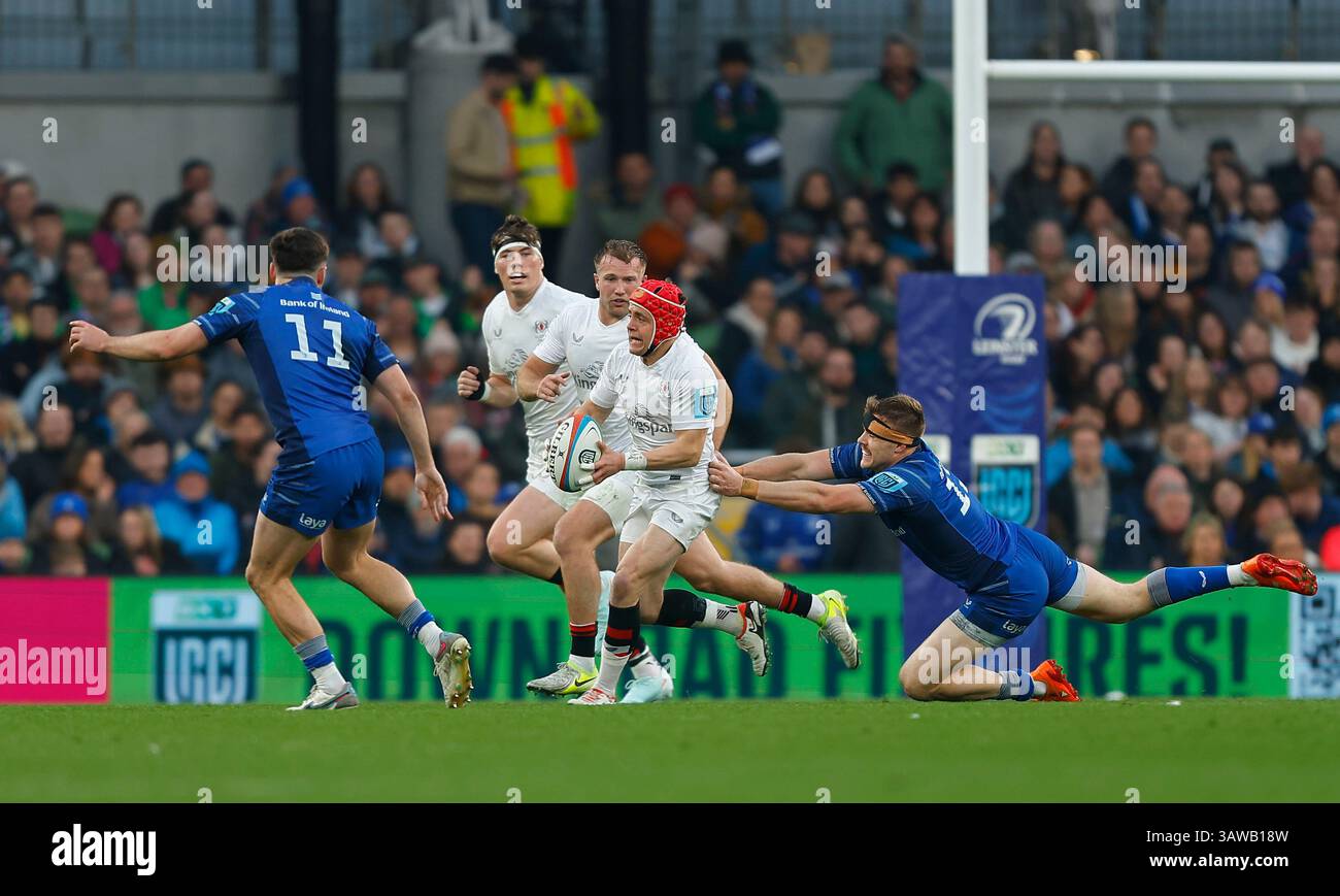 Aviva Stadium, Dublin, Ireland. 19th Apr, 2025. United Rugby ...