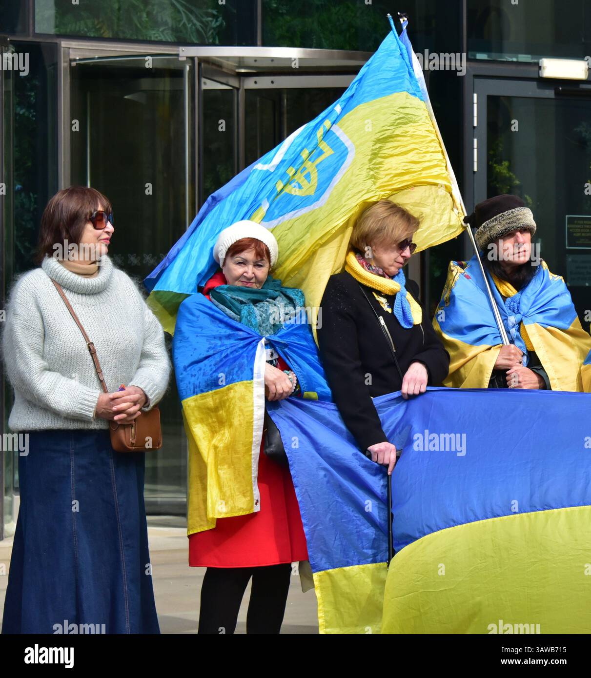 Manchester, UK, 19th April, 2025. The regular, weekly 'Stand with ...