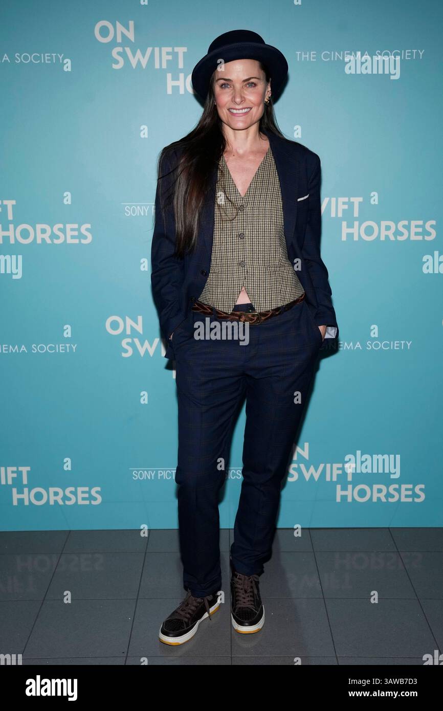 Tara Westwood attends a special screening of "On Swift Horses", hosted ...
