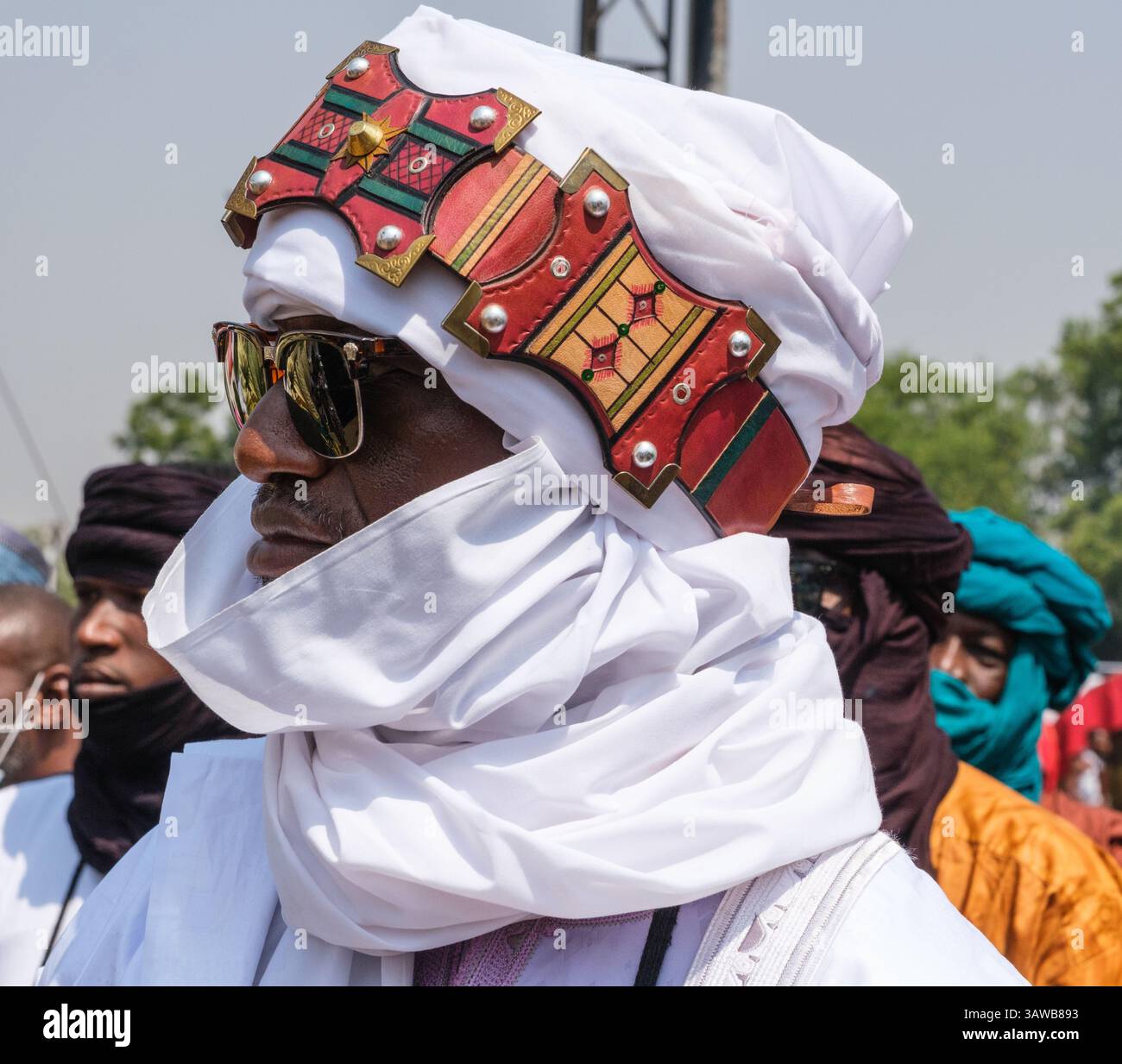 Kumasi, Ghana. Ashanti Akwasidae Festival. Muslim Ghanaian from ...