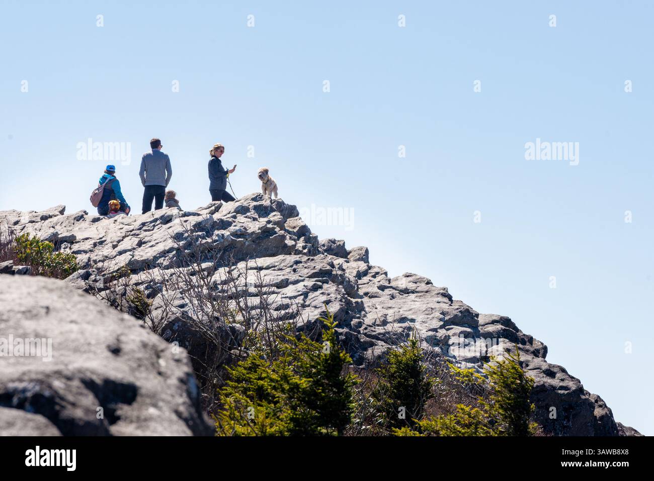 The Blowing Rock is a cliff and a popular tourist destination in North ...