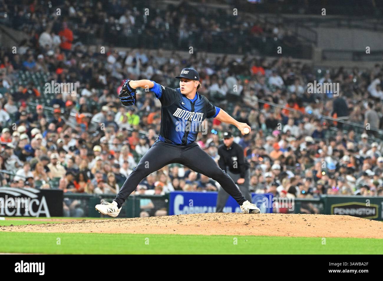 DETROIT, MI - APRIL 18: Detroit Tigers pitcher Tyler Holton (87 ...