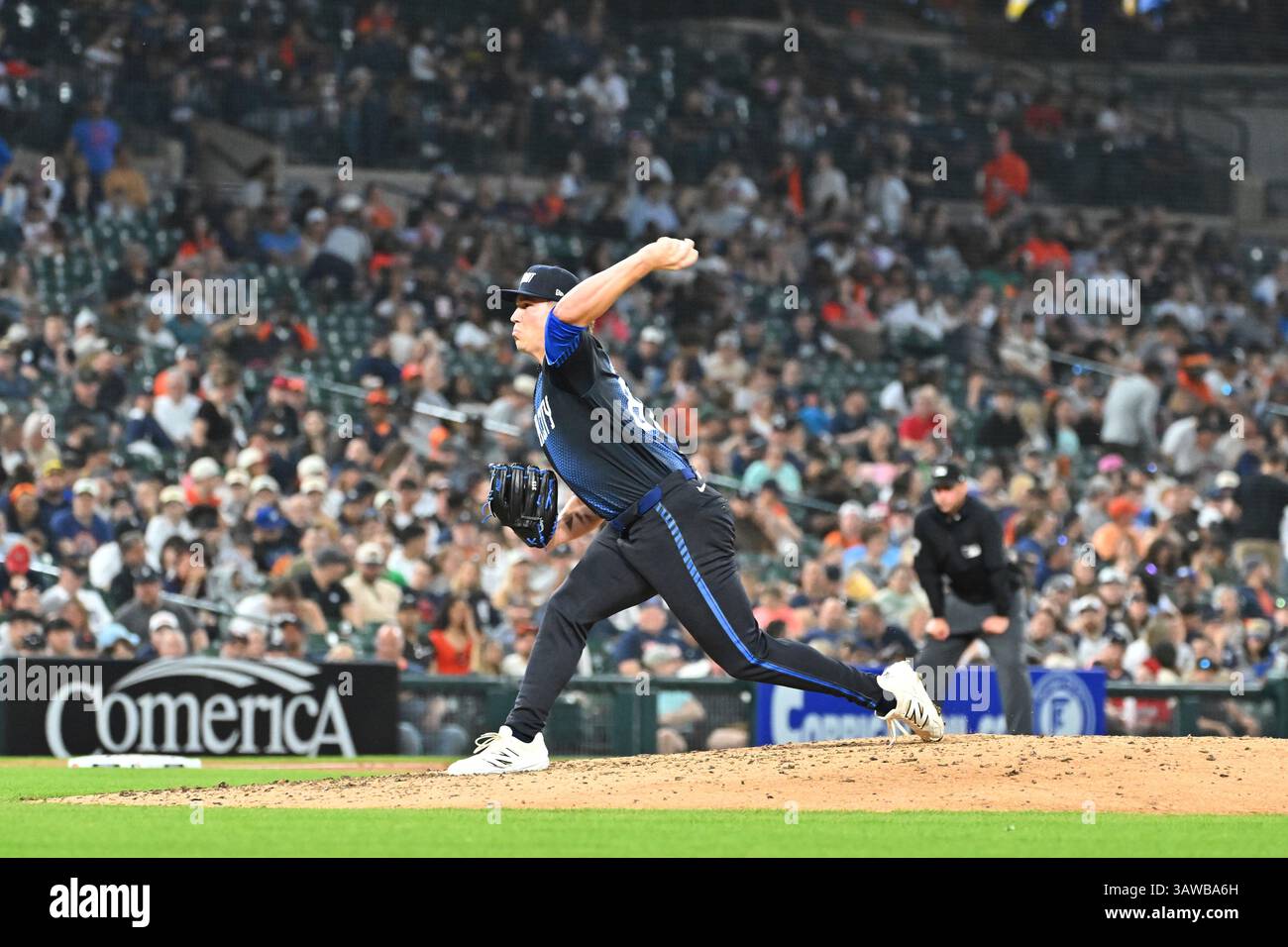 DETROIT, MI - APRIL 18: Detroit Tigers pitcher Tyler Holton (87 ...
