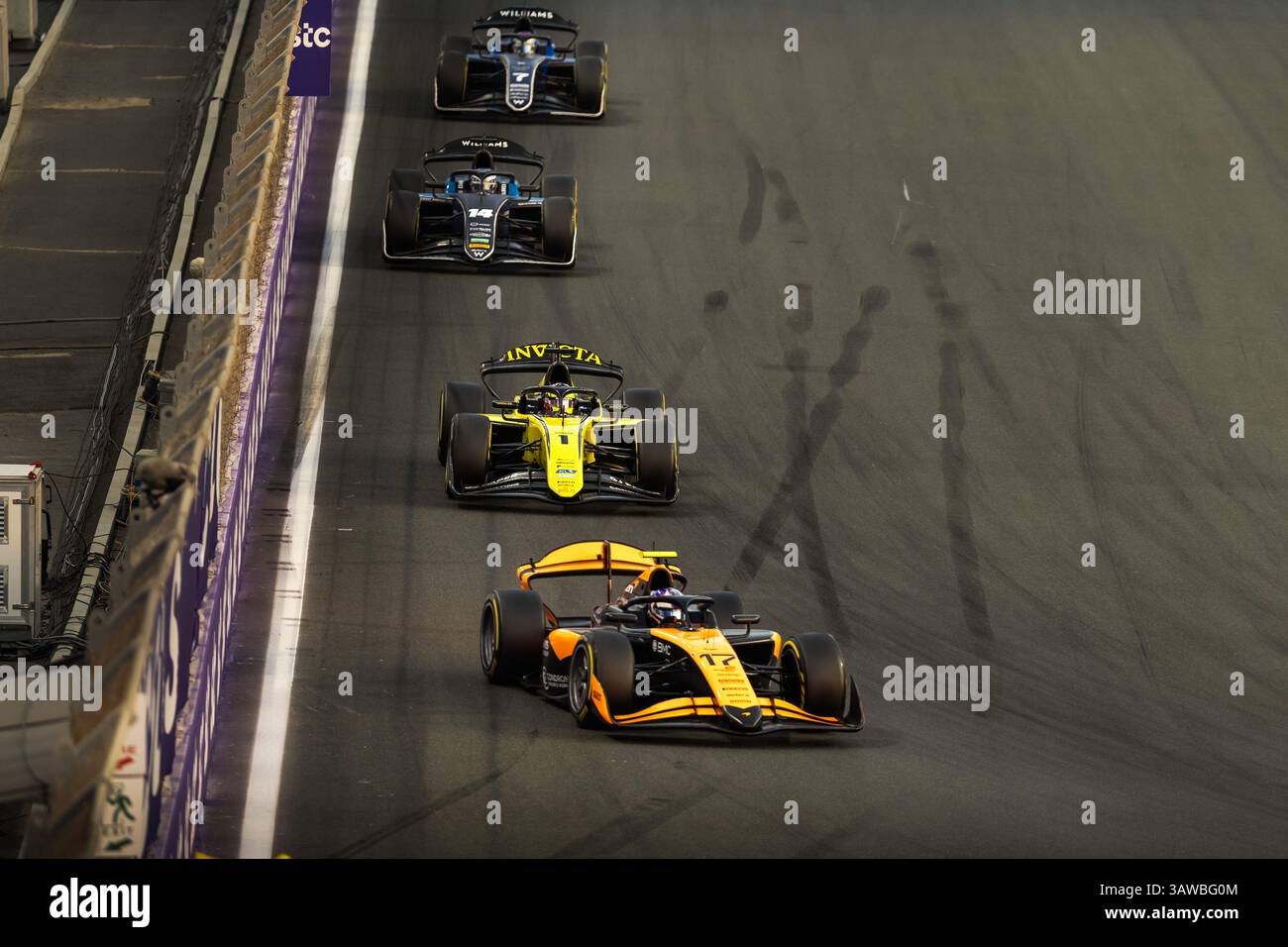17 DUNNE Alex (irl), Rodin Motorsport, Dallara F2 2024, action during ...