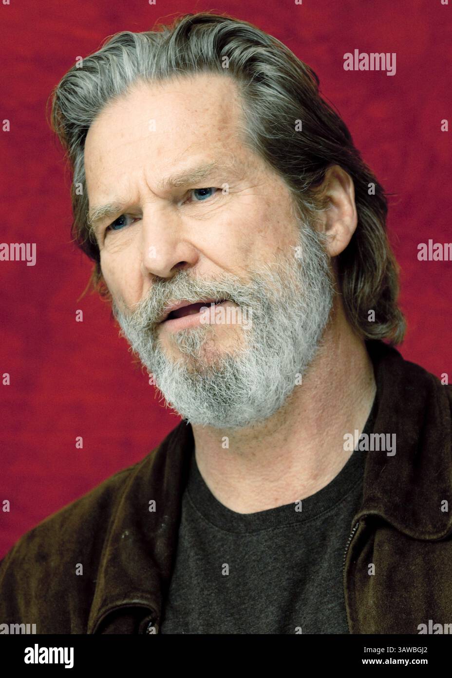 December 2, 2009 - Hollywood, California, U.S. - JEFF BRIDGES promotes ...