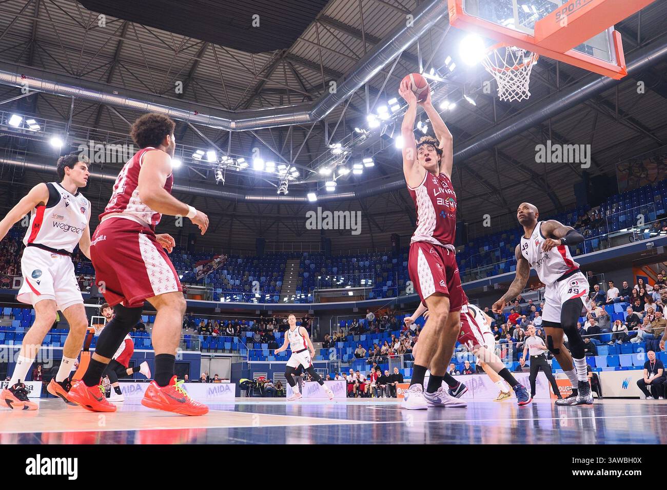 Milan, Italy. 19th Apr, 2025. Dorin Buca (Biemme Libertas Livorno ...