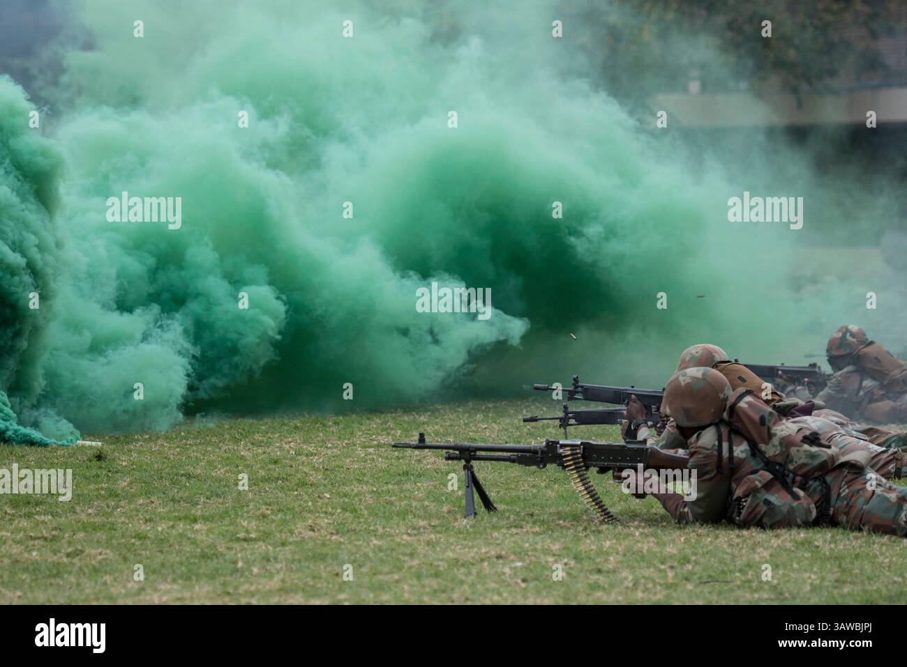 South African National Defence Force capability display in Johannesburg ...