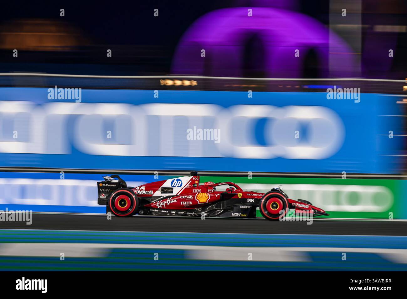 Jeddah, Saudi Arabia. 19th April 2025. Lewis Hamilton of Scuderia ...