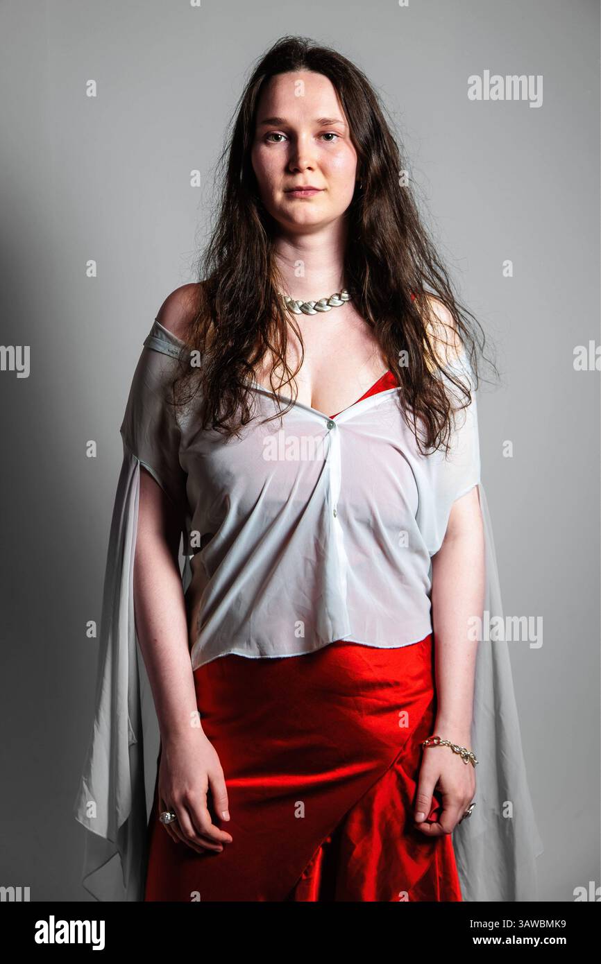 Madrid, Spain. 19th Apr, 2025. Portrait of Zoe Me (Switzerland) at the ...