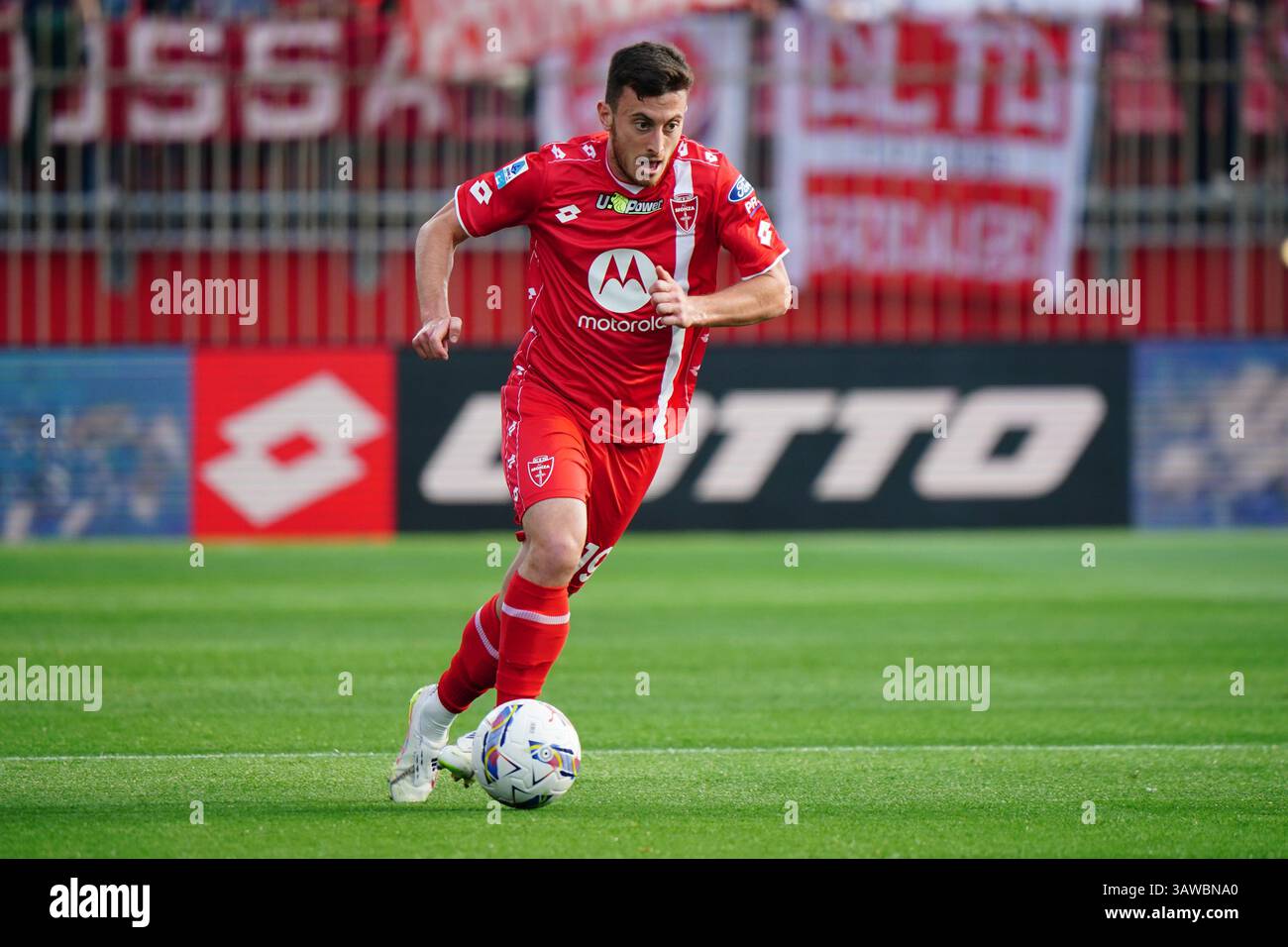 Monza, Italy. 19th Apr, 2025. Samuele Birindelli (AC Monza) during AC ...