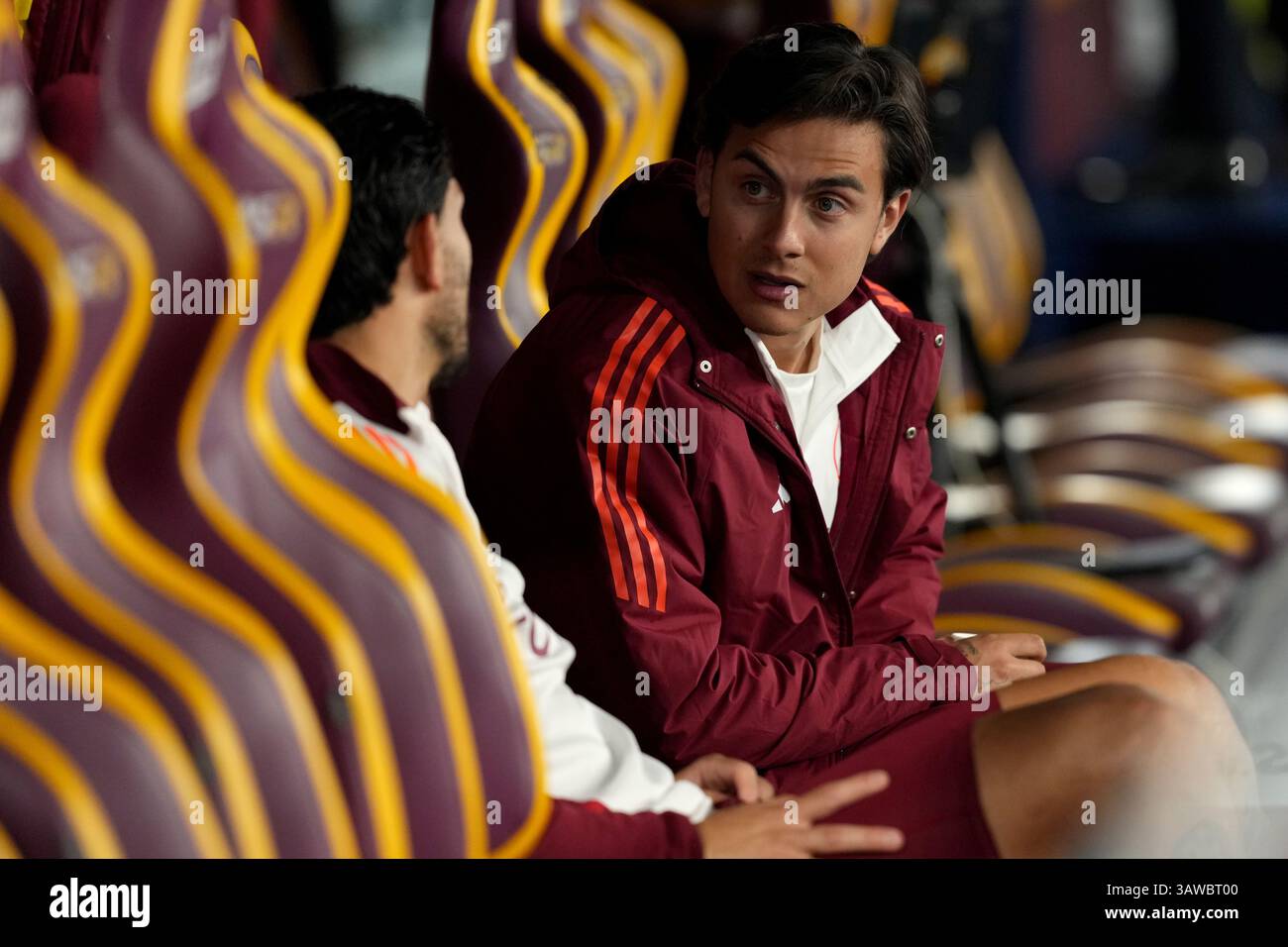 Rome, Italy. 19th Apr, 2025. Paulo Dybala of AS Roma during the Serie A ...