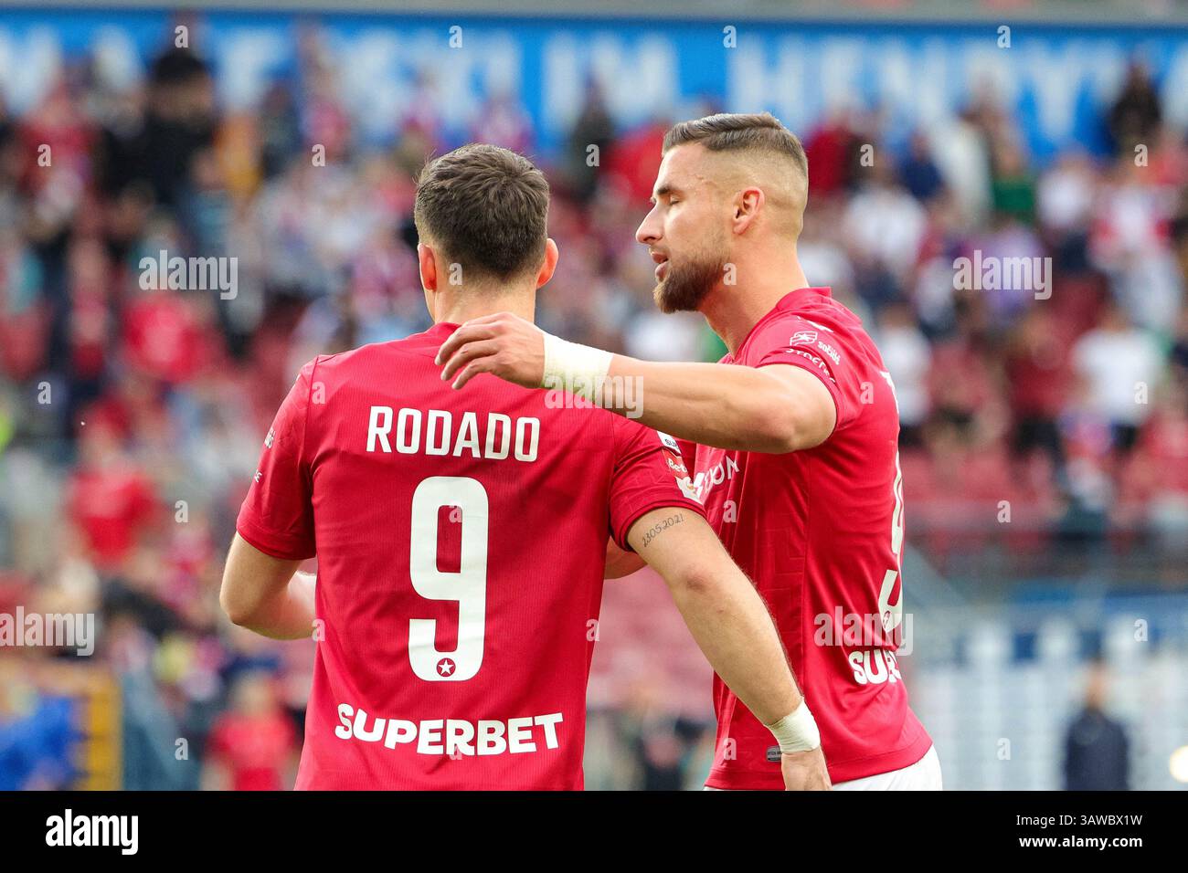 Krakow, Poland, Apr 19 2025, A Football Match Between Wisla Krakow And ...