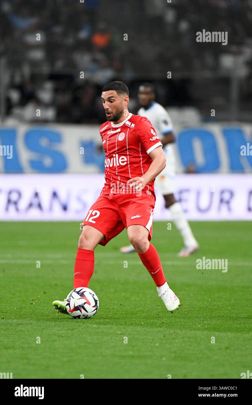 12 Jordan FERRI (mhsc) during the Ligue 1 McDonald's match between ...
