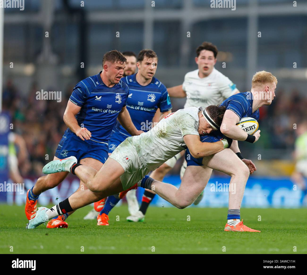 Aviva Stadium, Dublin, Ireland. 19th Apr, 2025. United Rugby ...