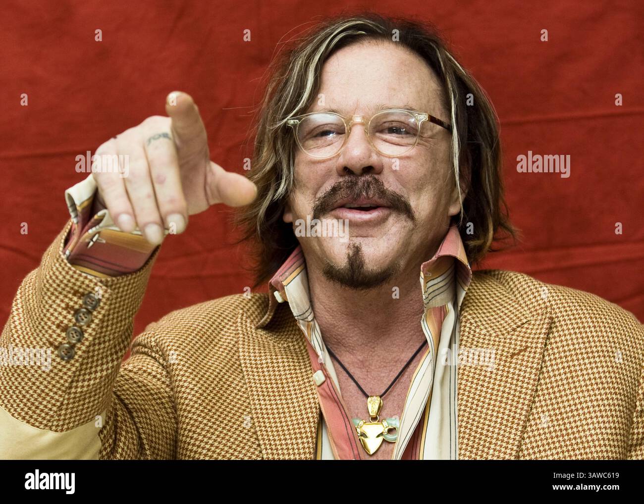 Mickey rourke wrestler los angeles hi-res stock photography and images ...