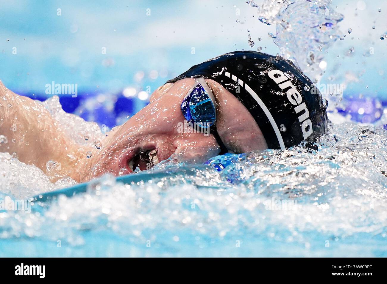 Sean McCann during the Men's 800m Freestyle on day five of the Aquatics ...