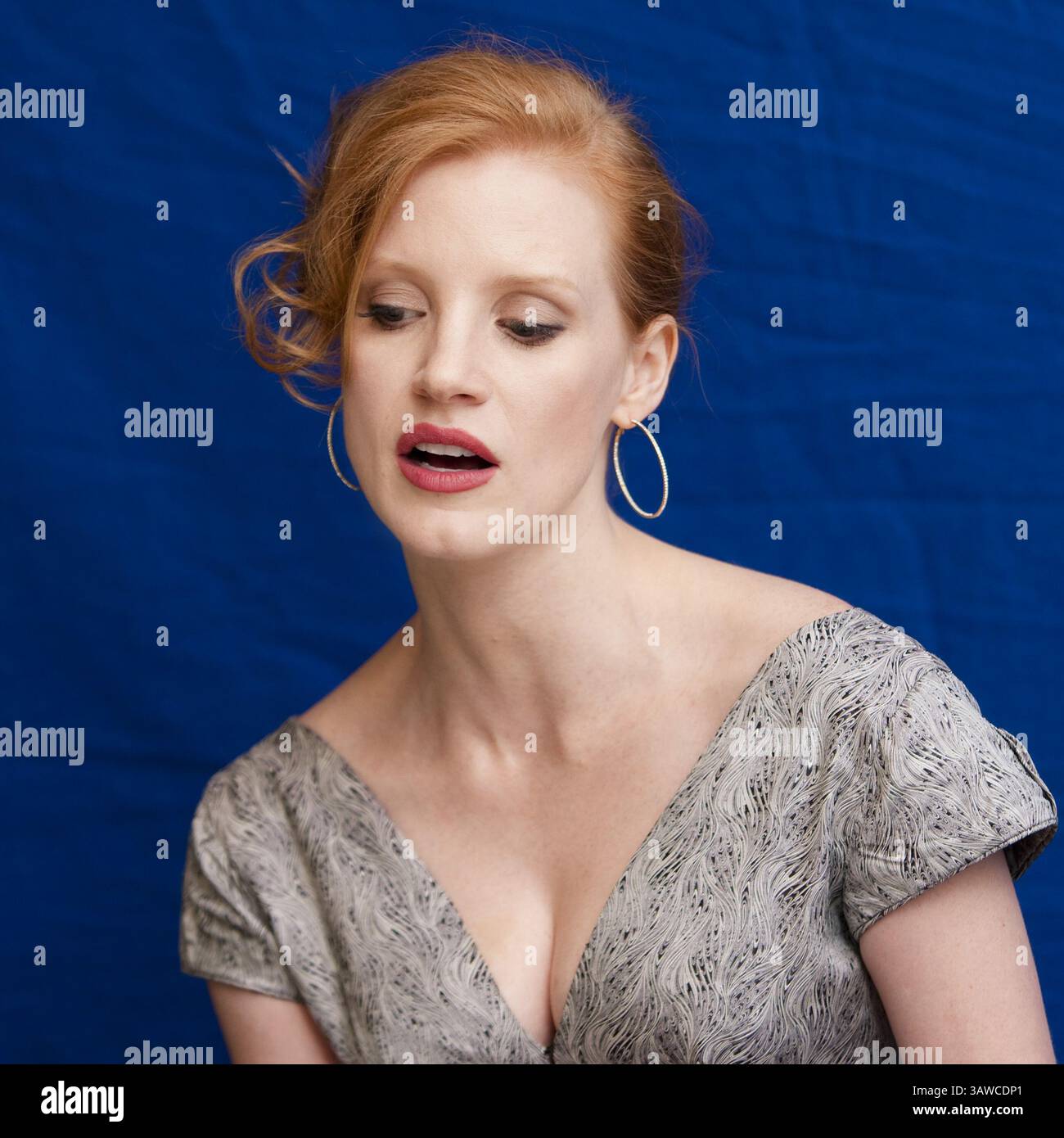 May 20, 2011 - Hollywood, California, U.S. - JESSICA CHASTAIN promotes ...
