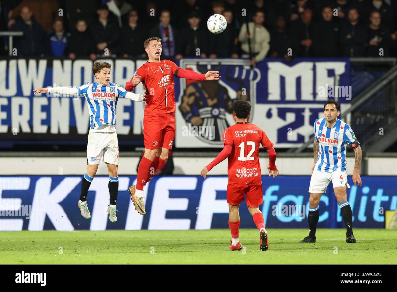 Heerenveen, Netherlands. 19th Apr, 2025. HEERENVEEN, 19-04-2025, Abe Lenstra stadium, season ...