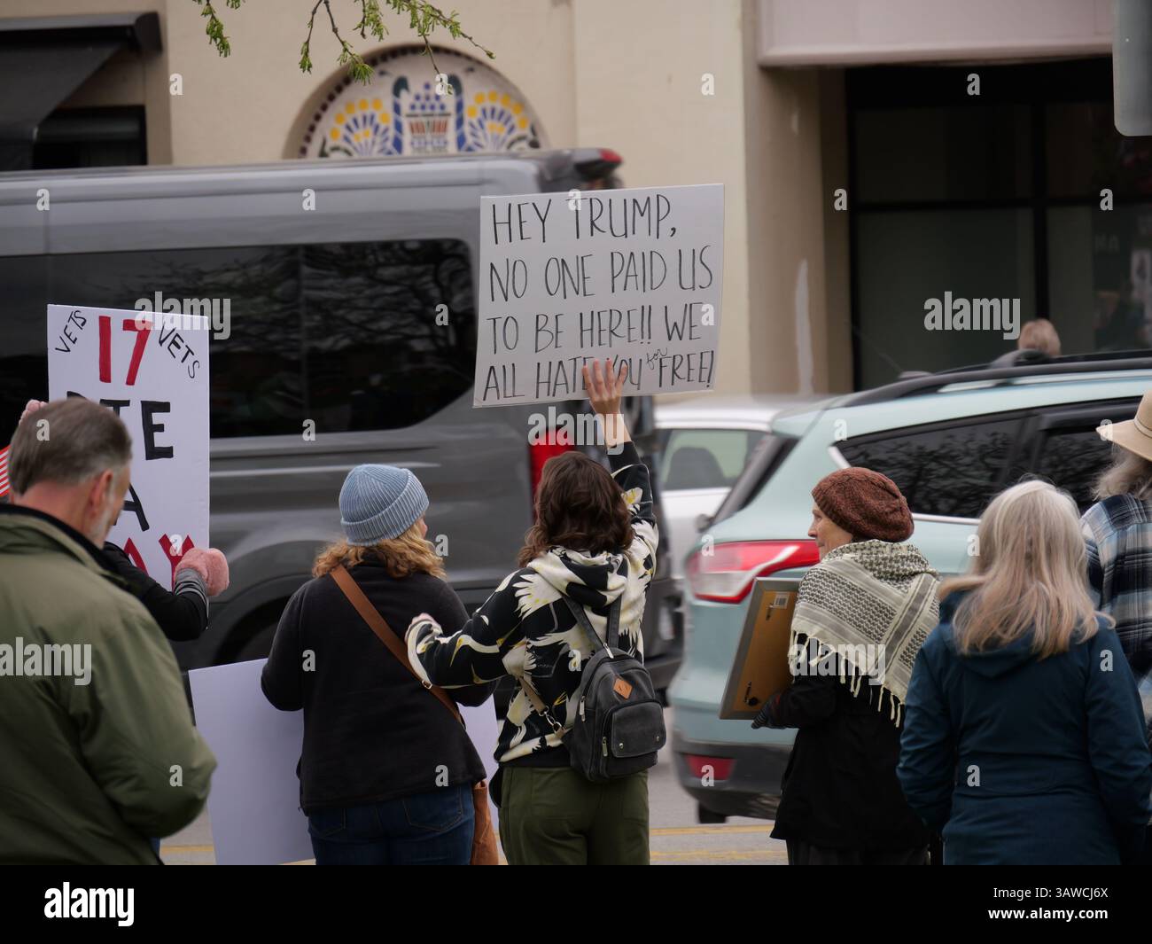 Kansas City, Missouri - April 19, 2025: Hands Off Protest Rally at ...