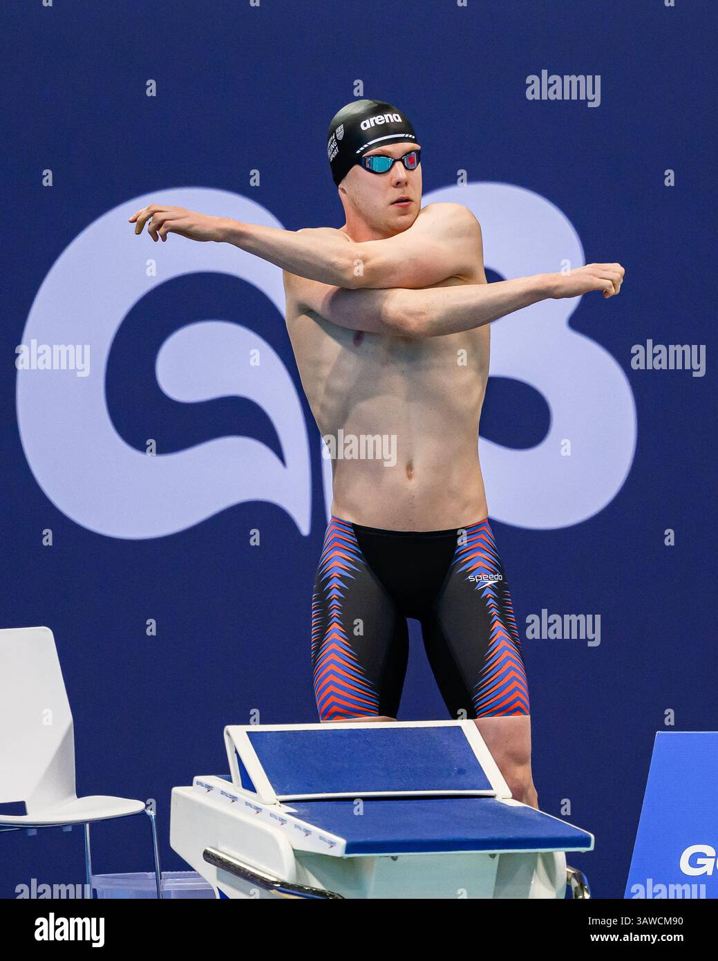 LONDON, UNITED KINGDOM. 19 April, 25. Rory Dickson competes in Men’s ...
