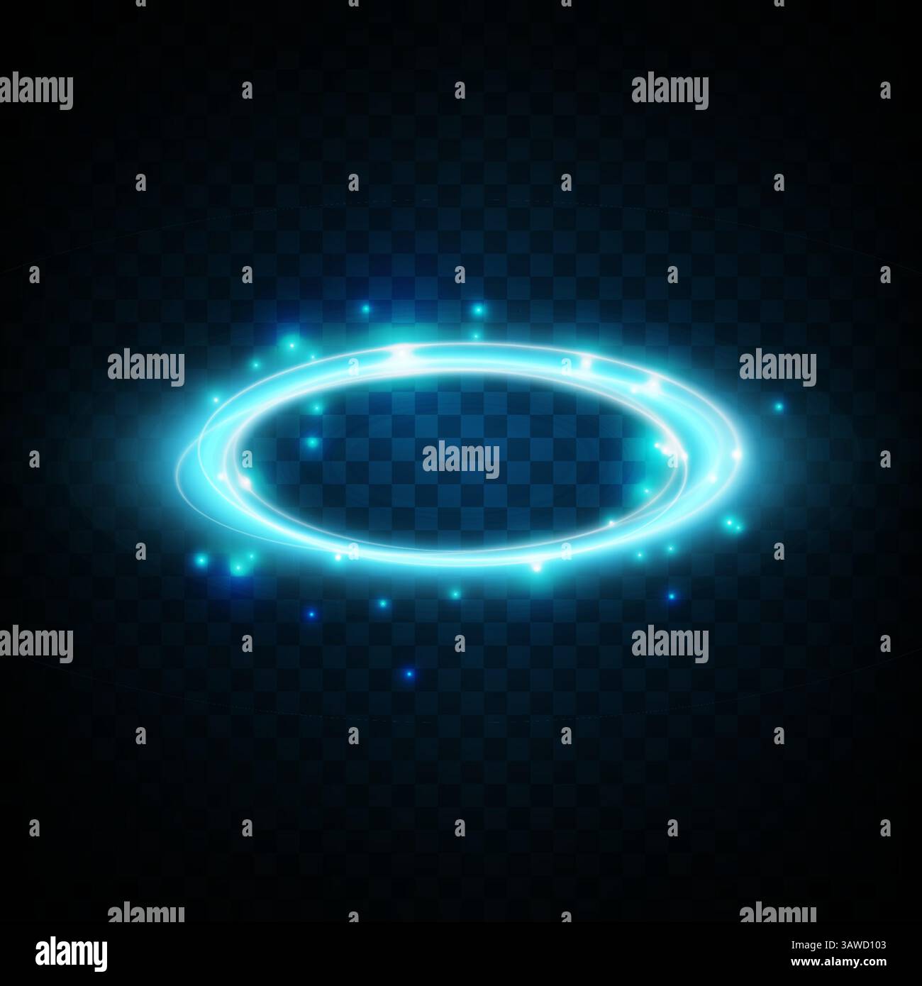 A mesmerizing and enchanting Magical Glowing Halo adorned with a delightful Sparkles Effect for ...