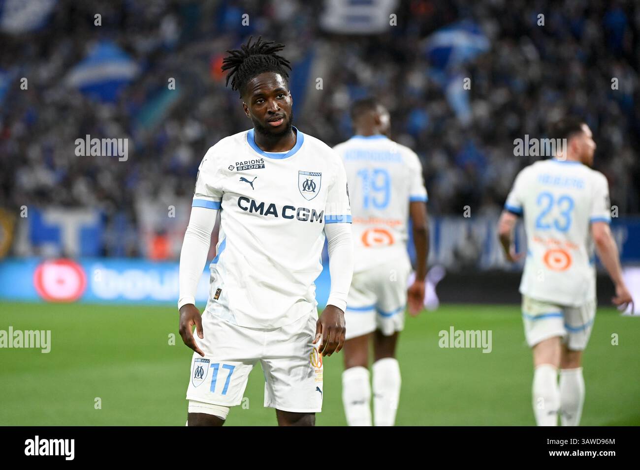 17 Jonathan ROWE (om) during the Ligue 1 McDonald's match between ...