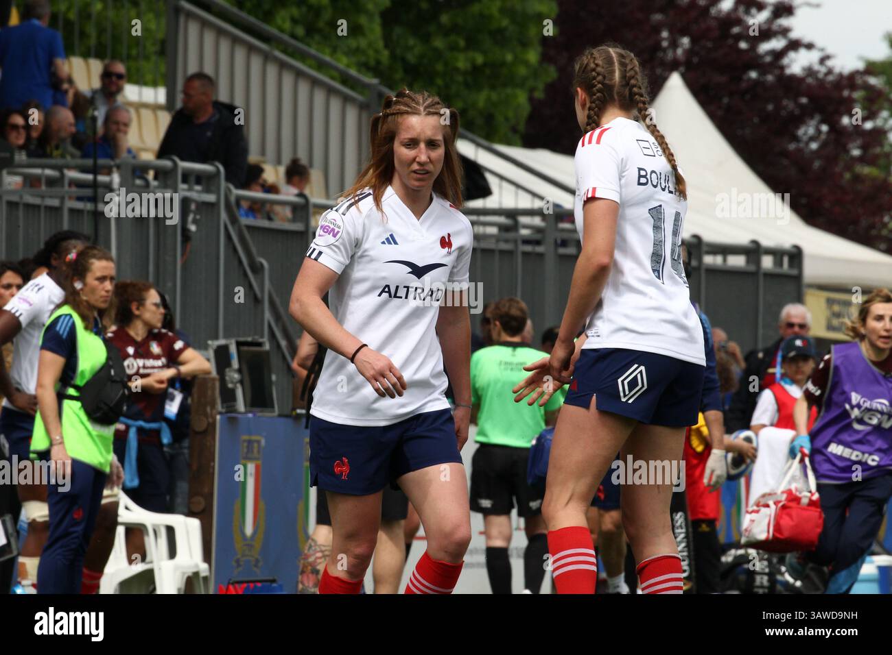 Parma, Stadio Sergio Lanfranchi, Rugby Women's Six Nations, Italy. 19th ...