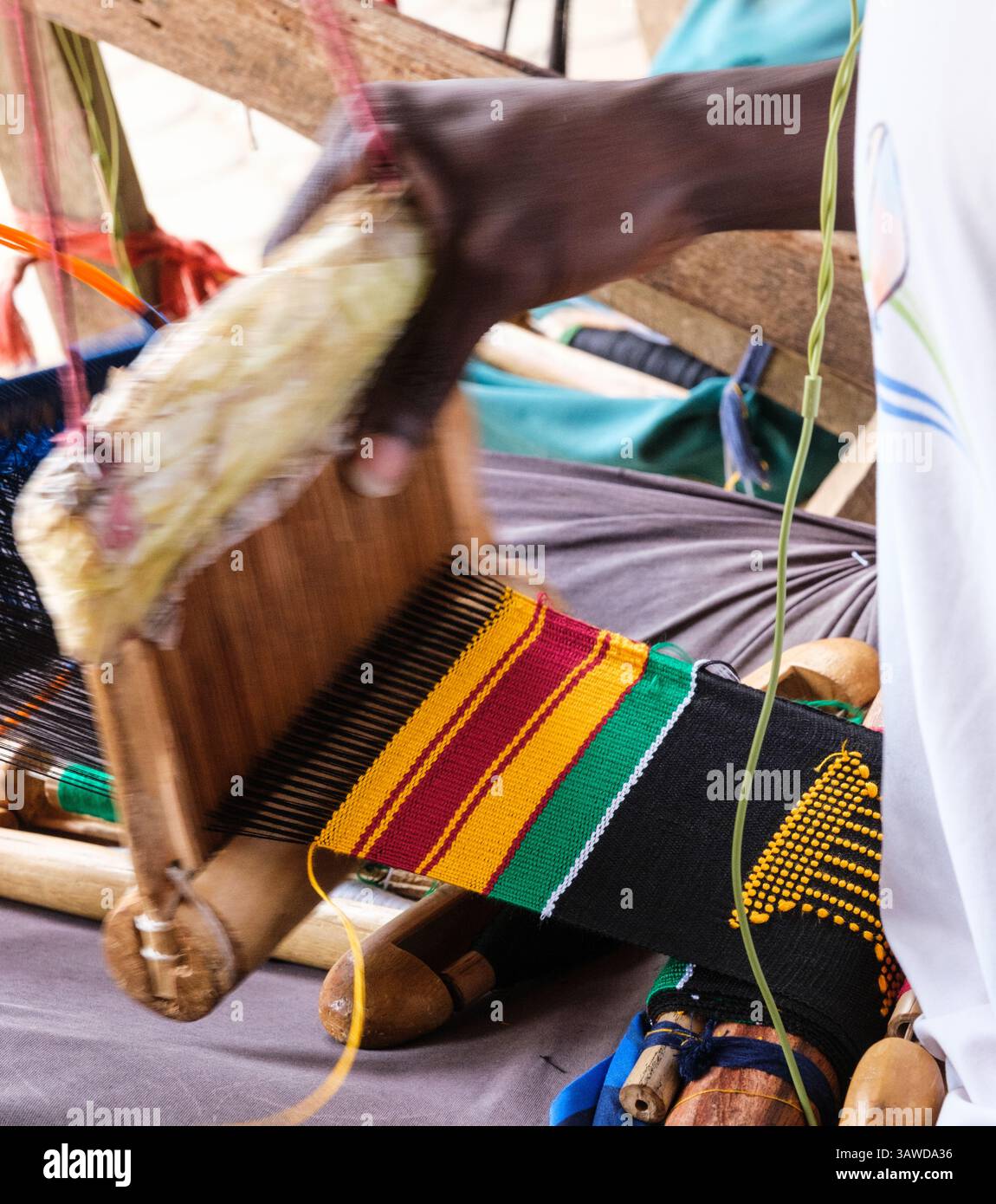 Kente cloth hi-res stock photography and images - Alamy