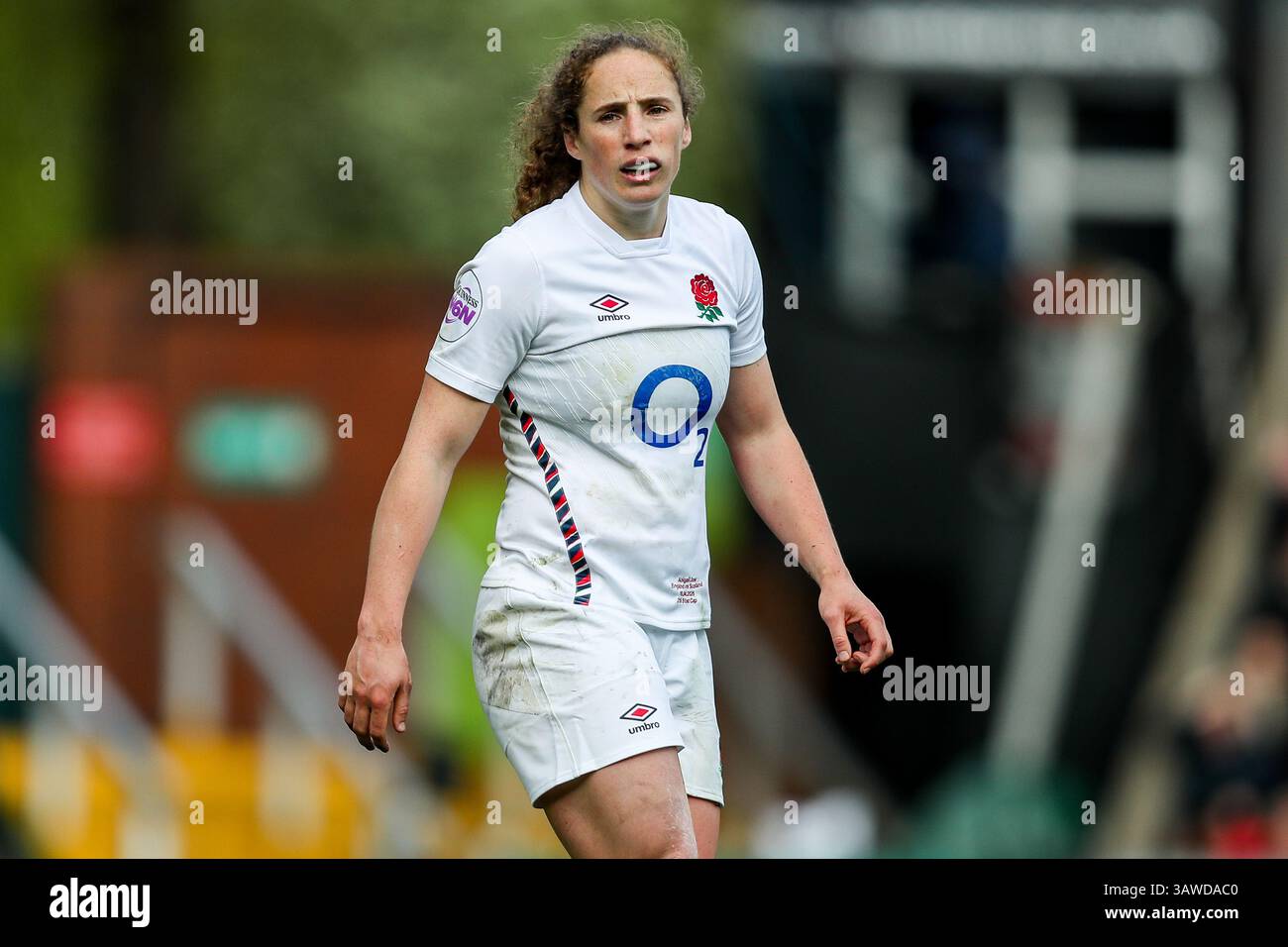 Abby Dow of England Women looks on during the 2025 Guinness Women’s 6 ...
